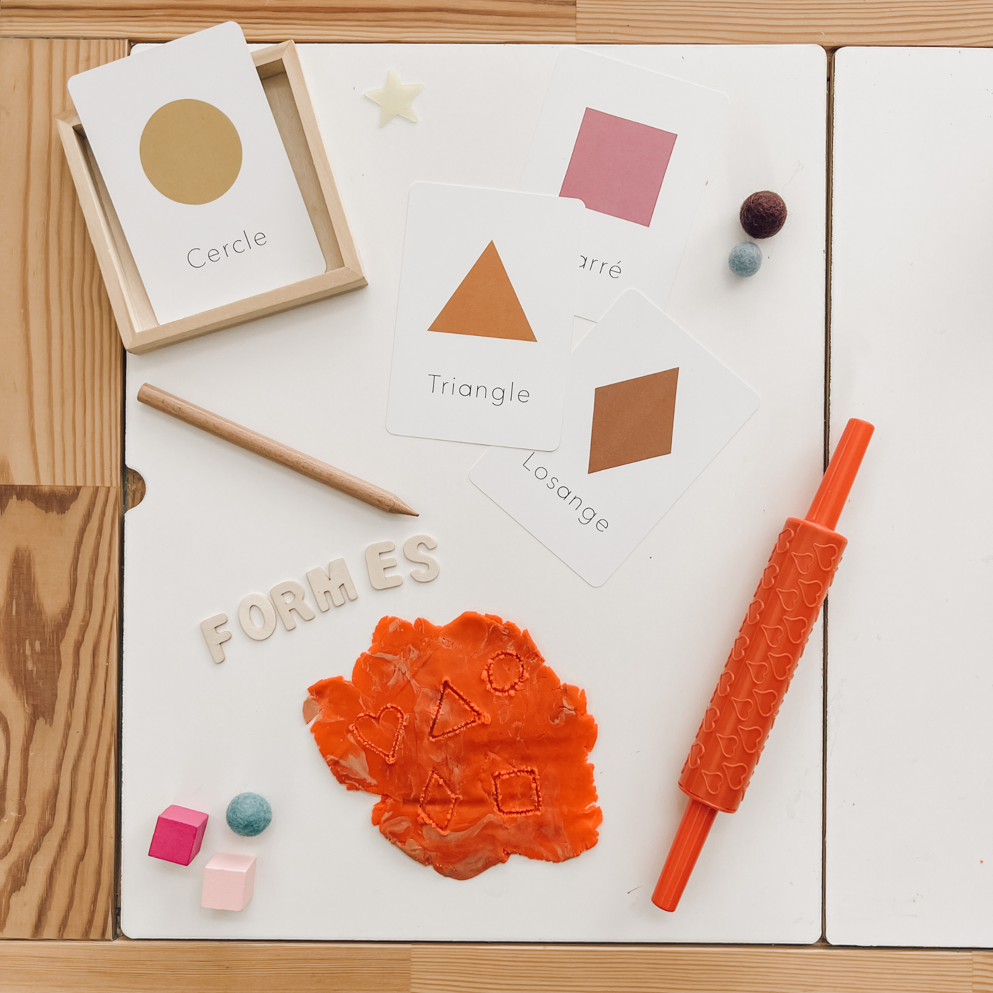 Cartes d'apprentissage résistantes "Formes"