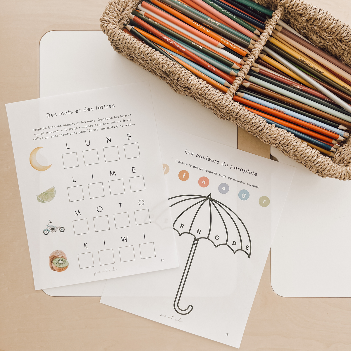 Cahier d'activités à télécharger - Alphabet