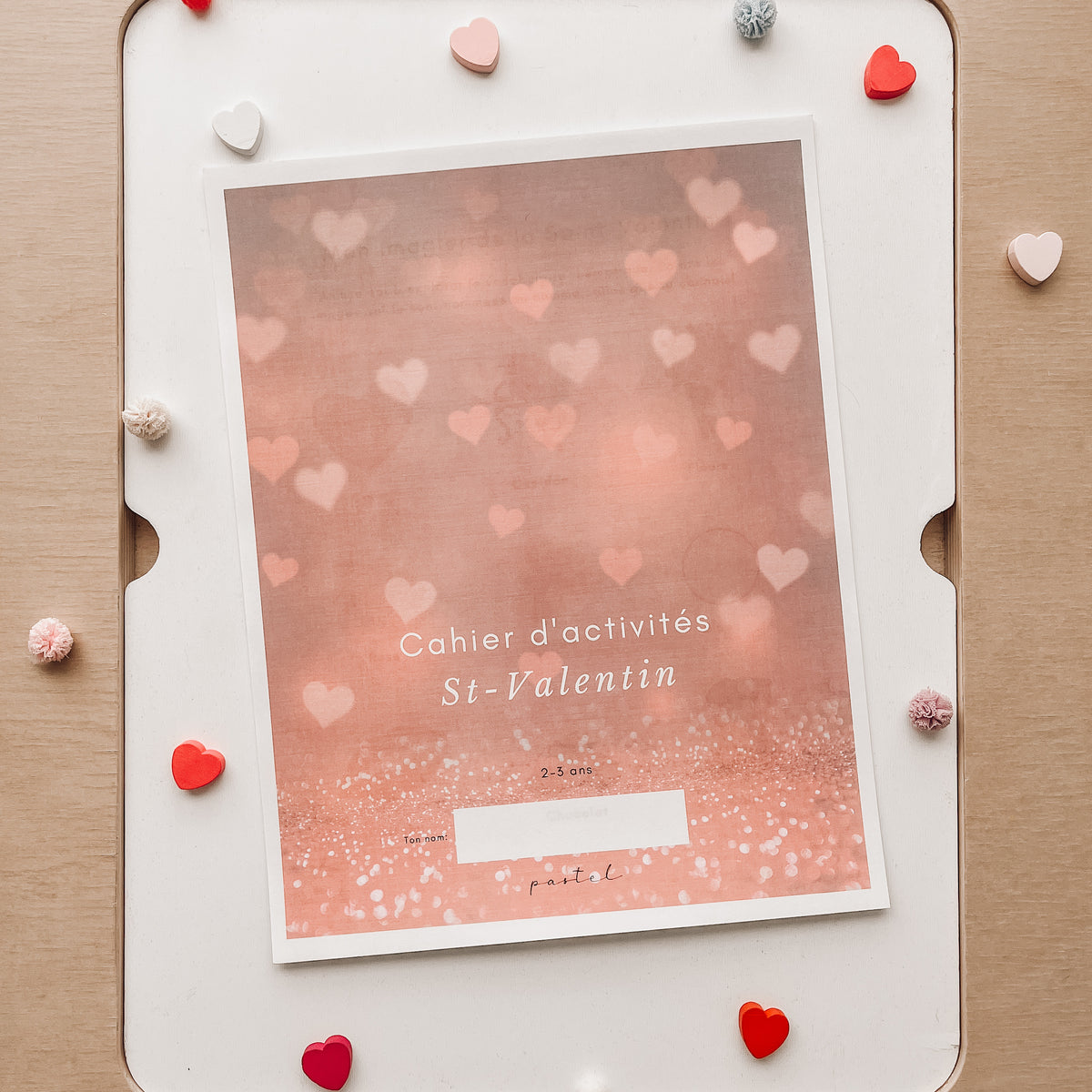 Cahier d'activités à télécharger - Saint-Valentin