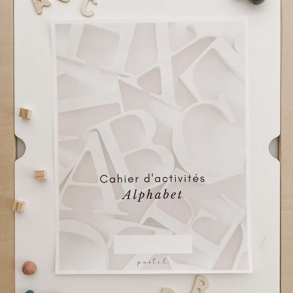 Cahier d'activités à télécharger - Alphabet