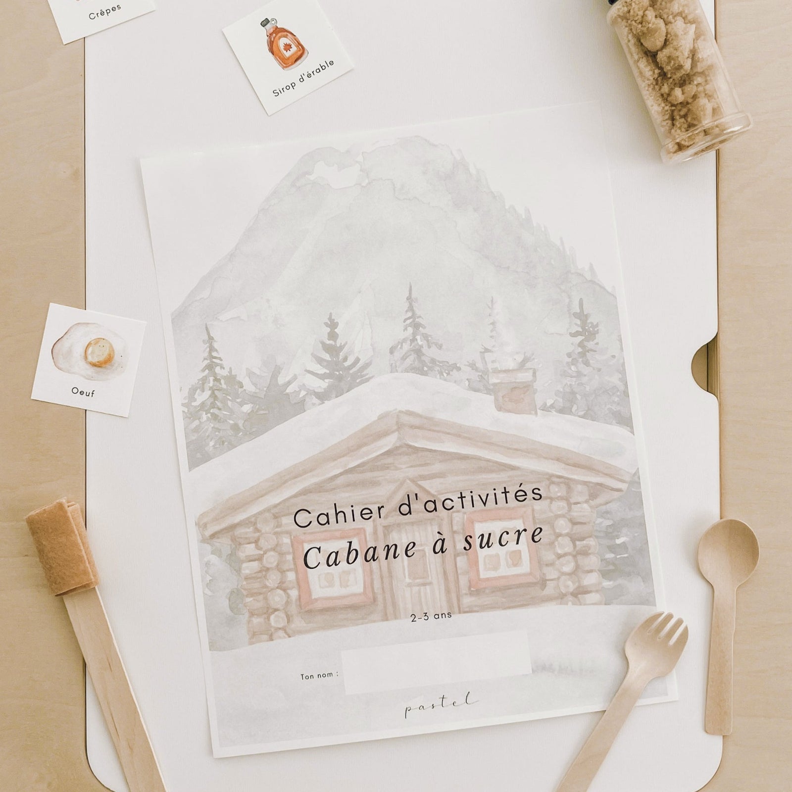 Cahier d'activités à télécharger - Cabane à sucre
