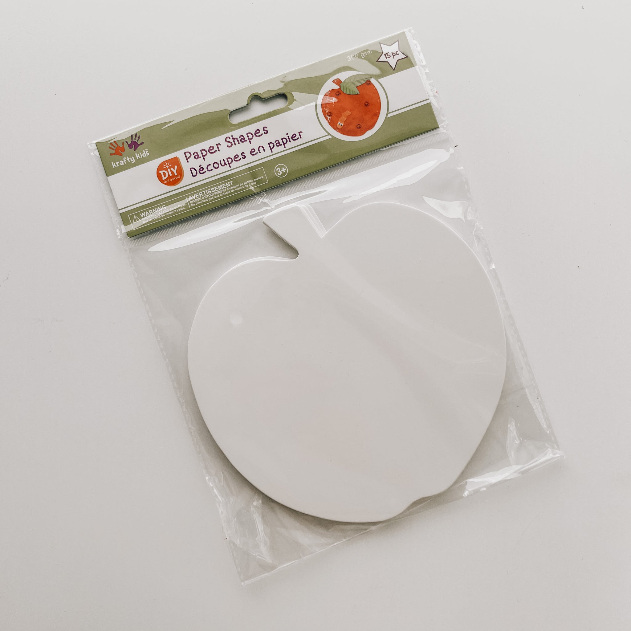 Pomme en carton (lot de 15)