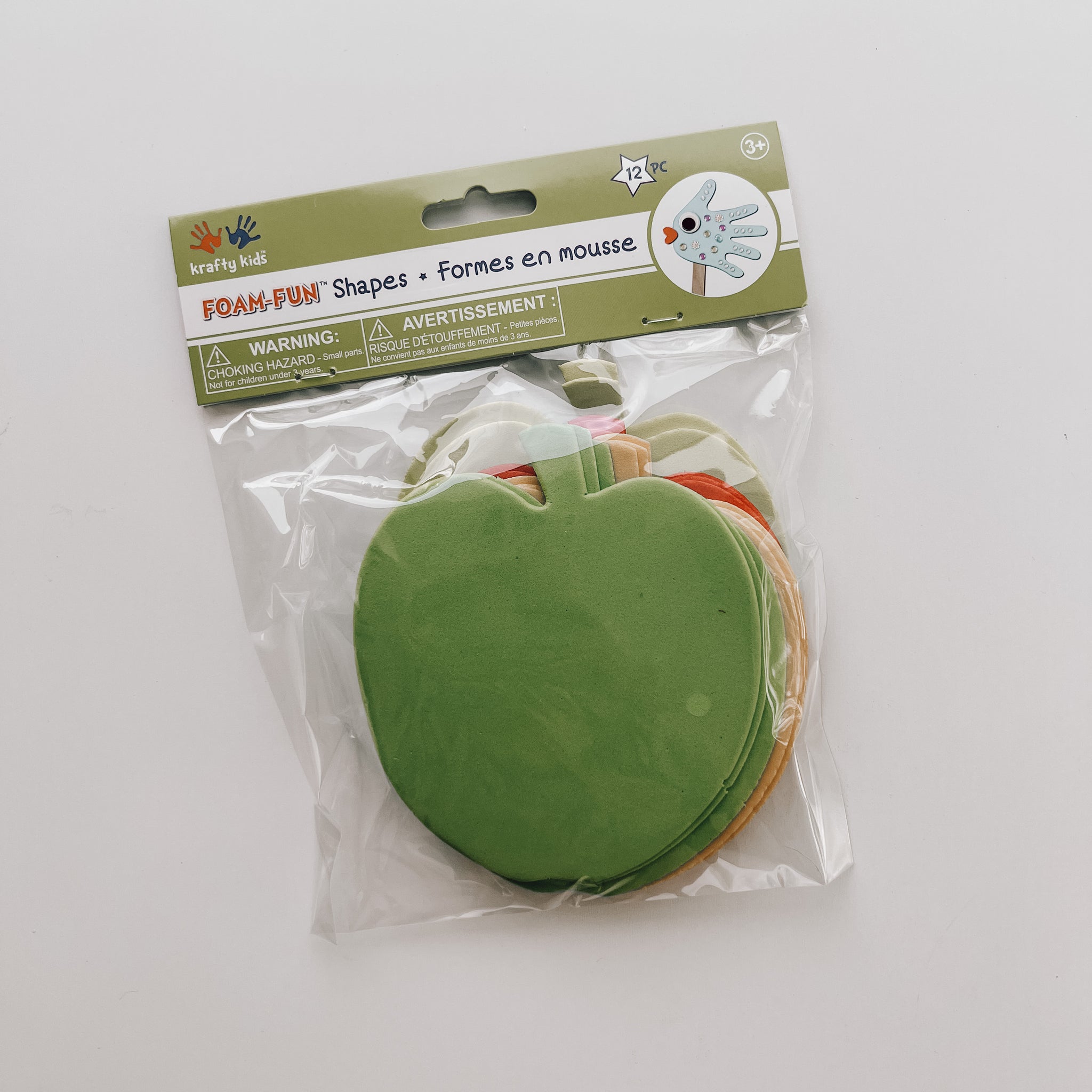 Pomme en foam (lot de 12)
