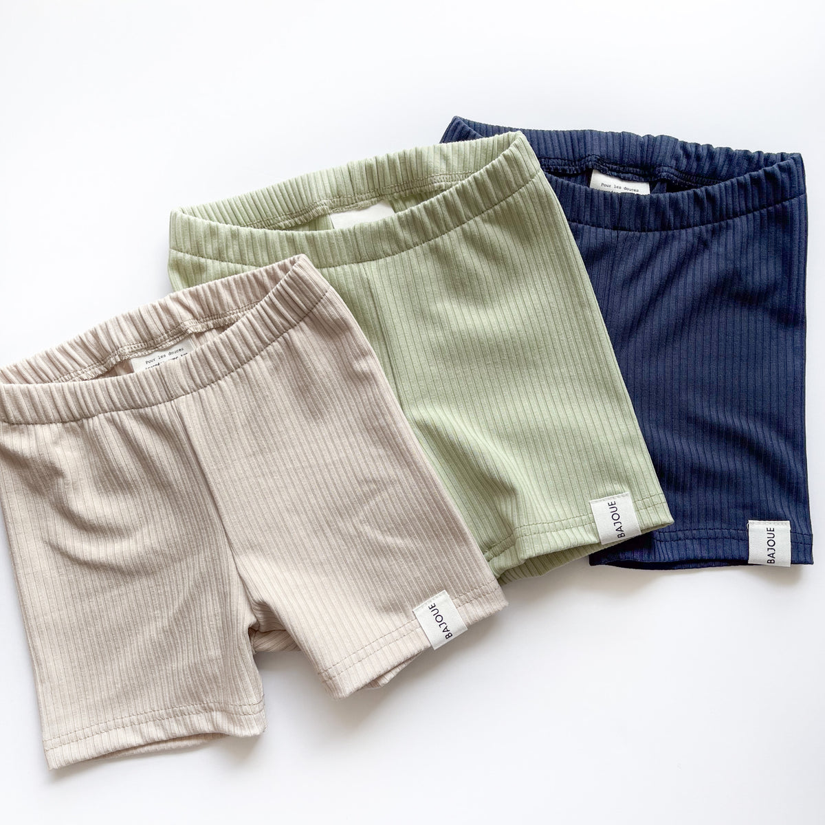 Shorts unisexes pour bébés et enfants - Fait au Québec - Bajoue